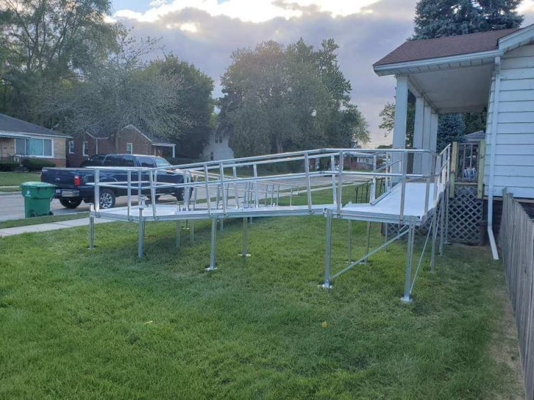 Wheelchair Ramp Gallery - Barrier Free Construction - Handicap ...