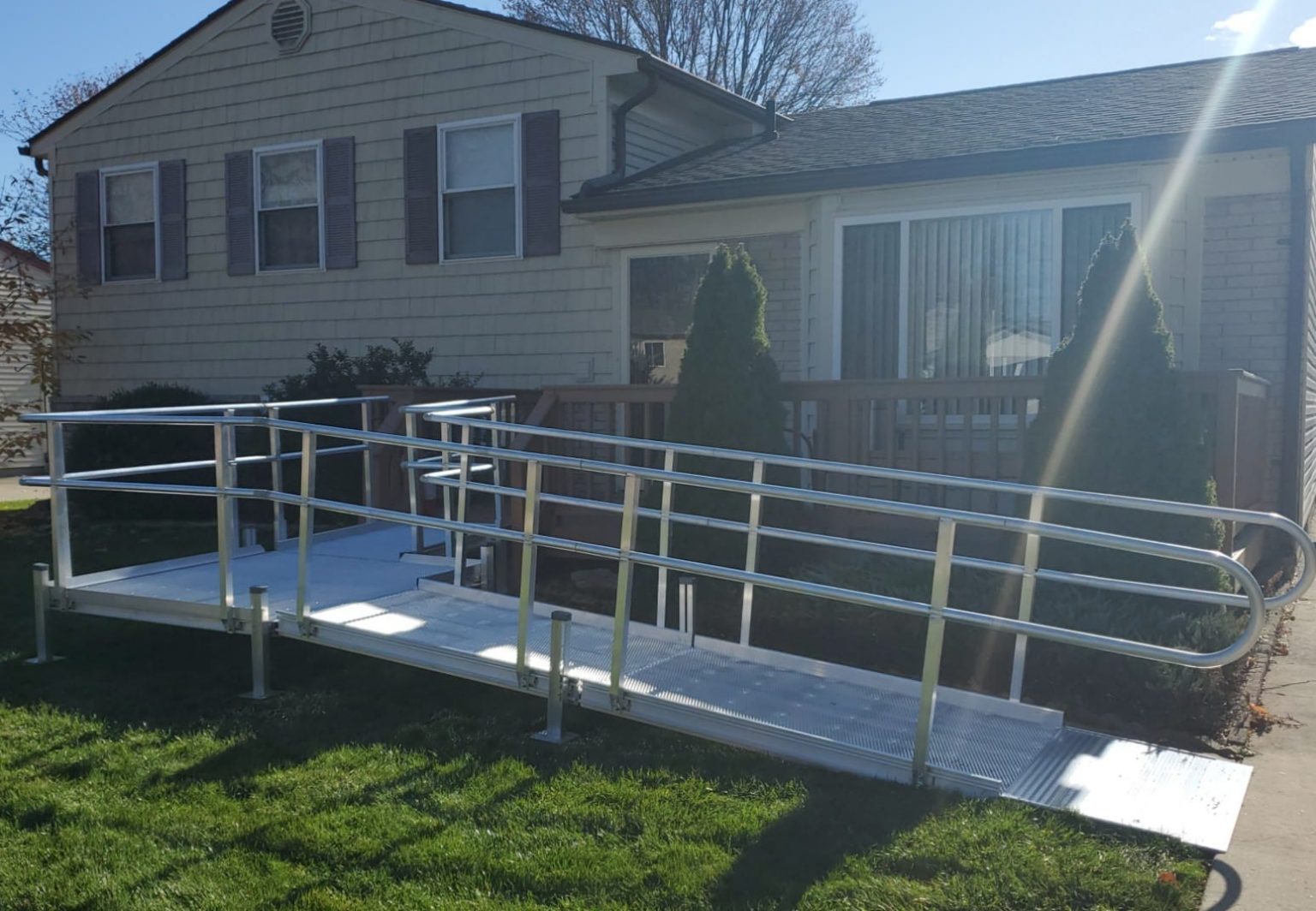Wheelchair Ramp Gallery - Barrier Free Construction - Handicap ...